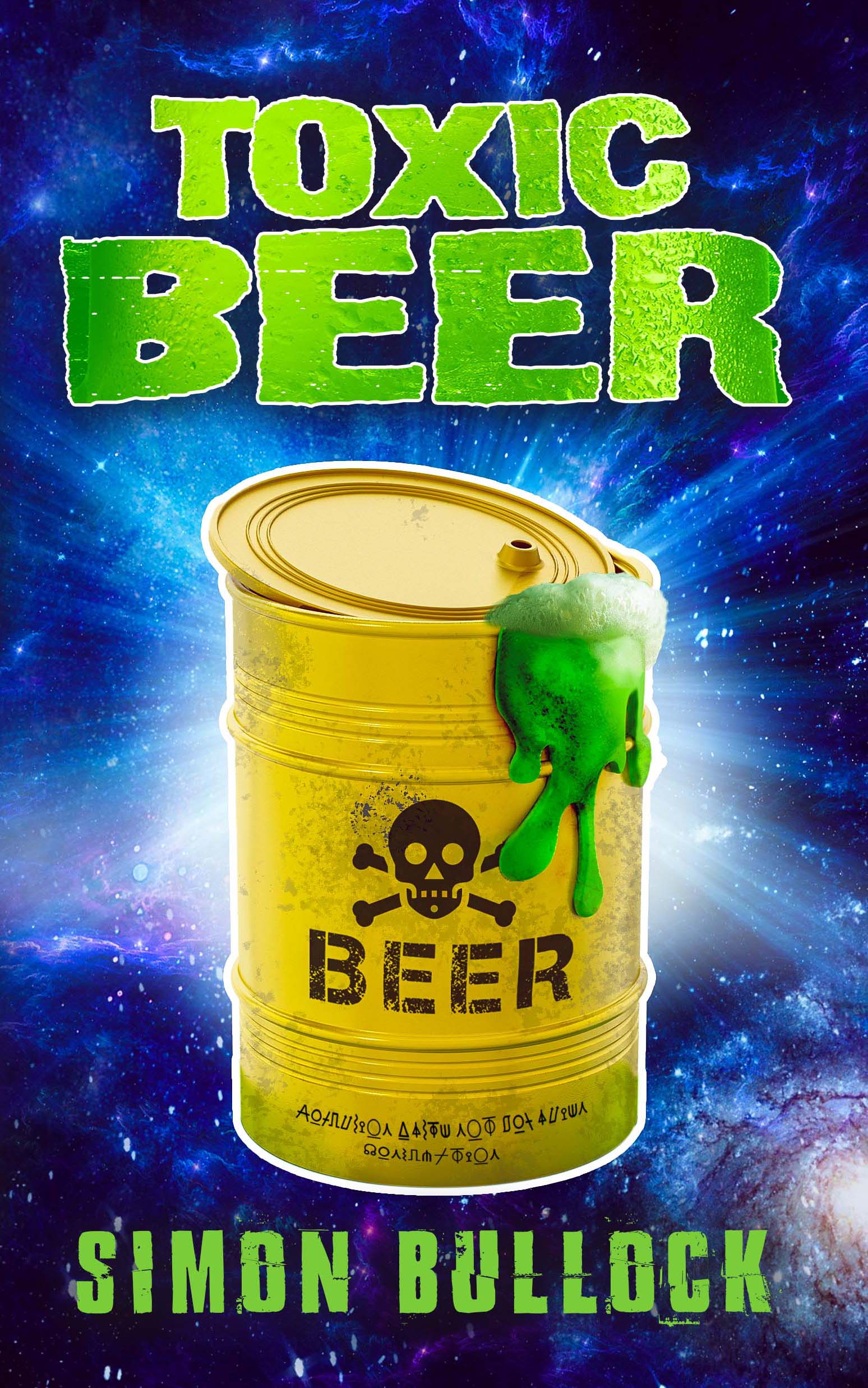 Toxic Beer by Simon Bullock - christineyoungromancewriter.com